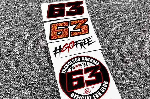 Car-Sticker-for-63-Francesco-Bagnaia-Go-Free-Racing-Truck-Auto-Body ...