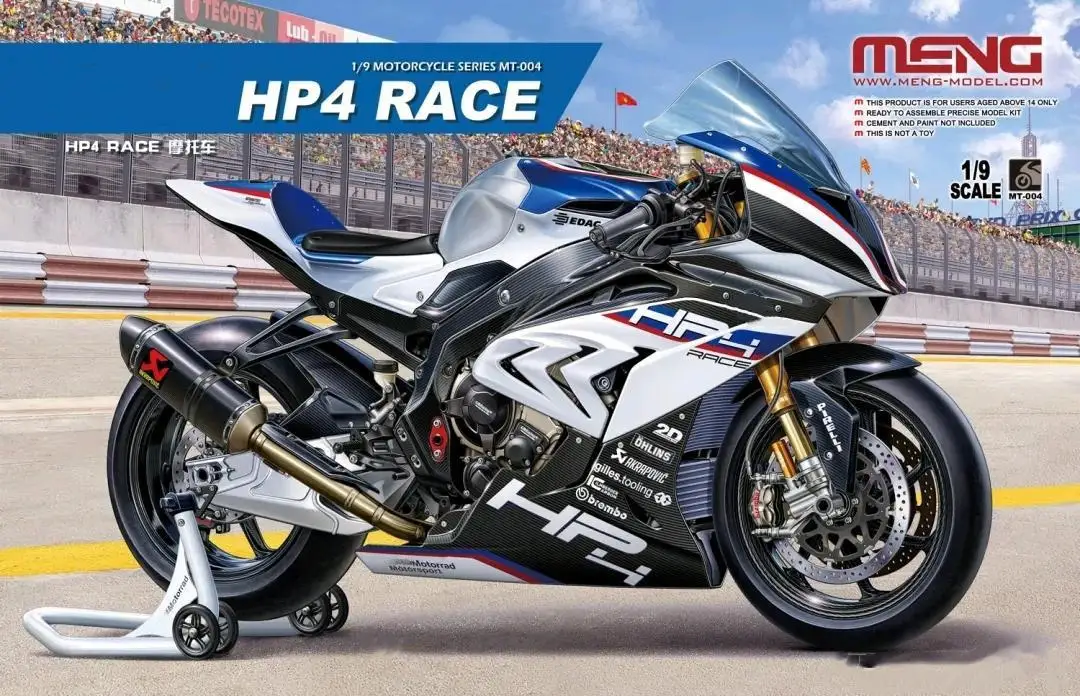 Meng Mt-004 1/9 Motorcycle Series Hp4 Race Model - Model Building Kits ...