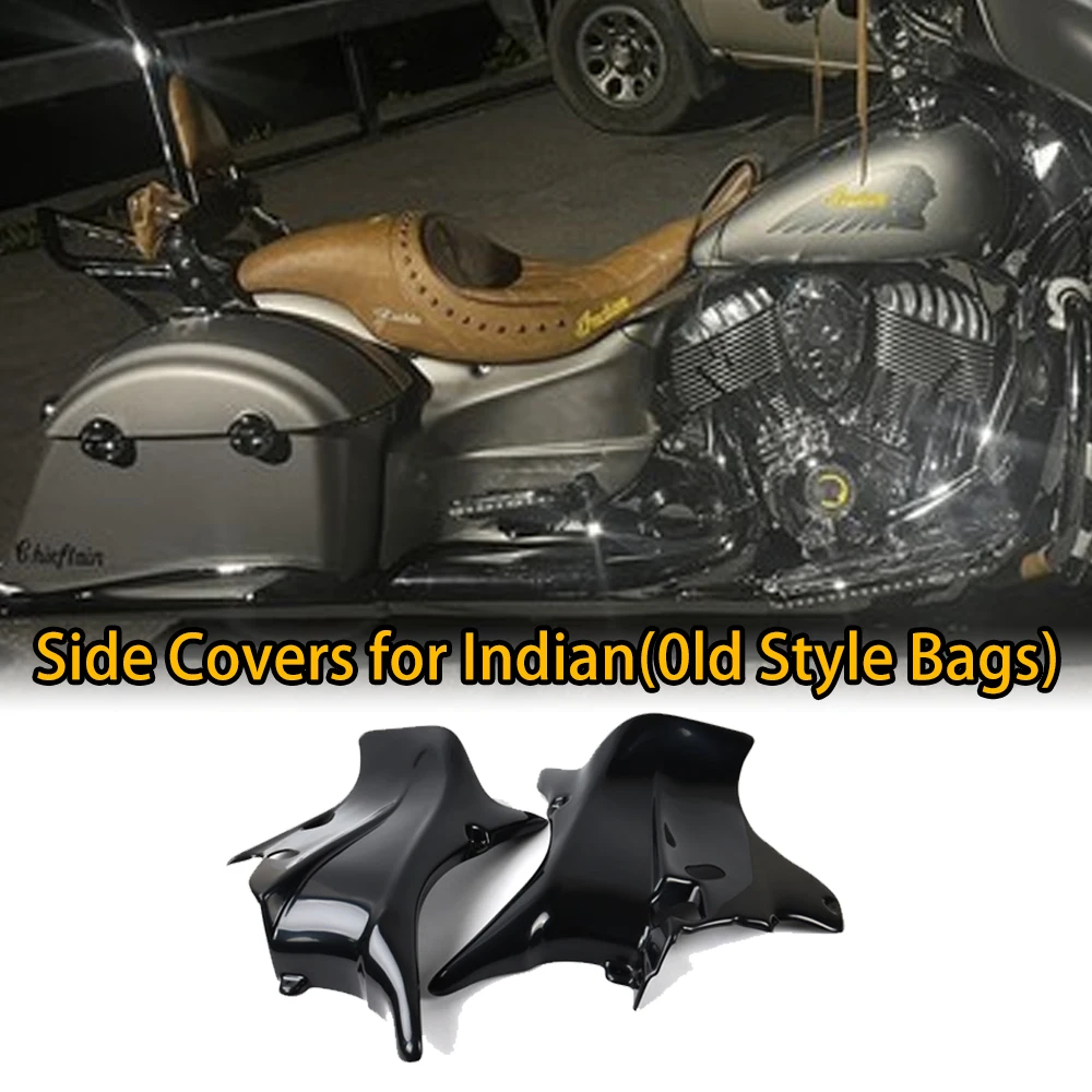 Reytelo Motorcycle Side Covers Perfect Fit for Indian Chief/Roadmaster ...