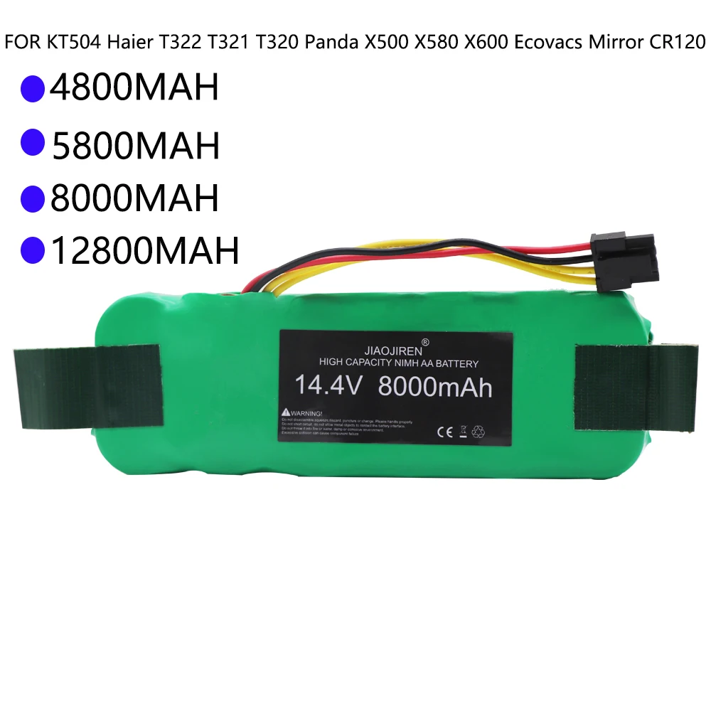14-4V-8000mah-Battery-for-Panda-X500-X580-Vacuum-Clean-Robot-Battery ...