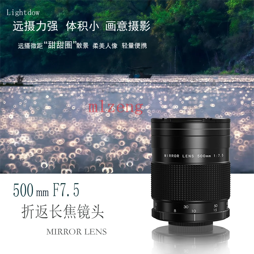 500mm-f7-5-MIRROR-telephoto-LENS-for-canon-eos-eosr-eosm-nikon-z7-z50 ...