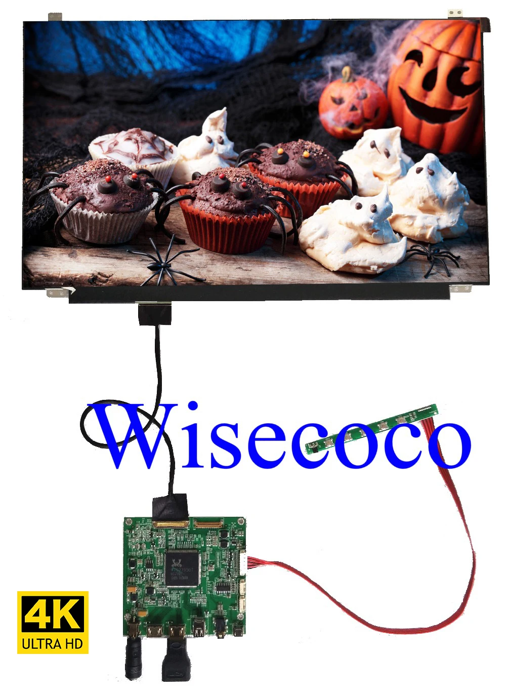 15.6 Inch Raspberry Pi Display 3840*2160 4K UHD IPS Screen HDMI ...