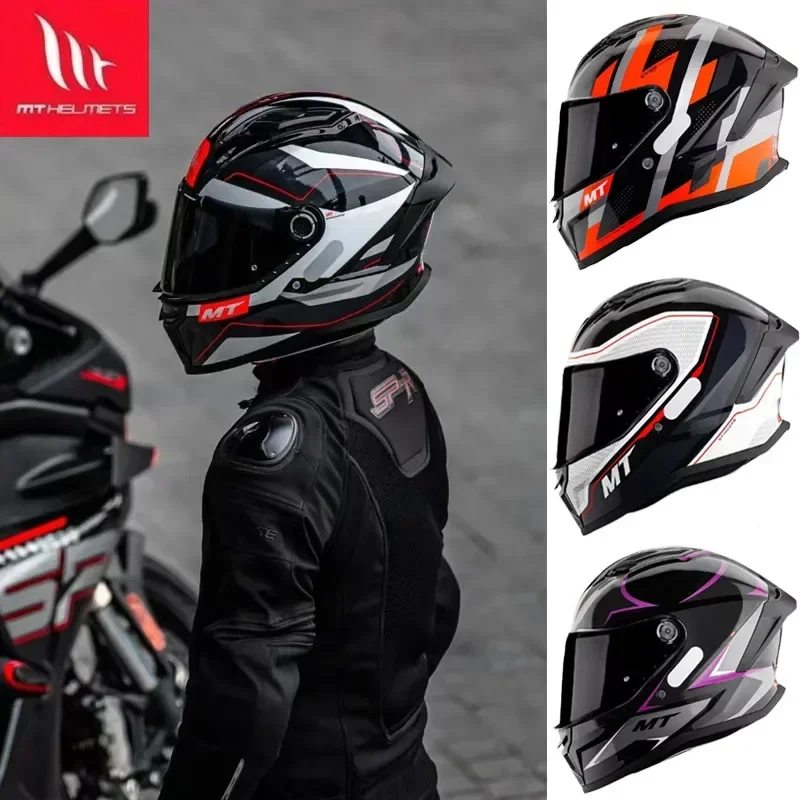 Spanish MT Stinger 2 Motorcycle Helmet ECE DOT Certification Full face ...