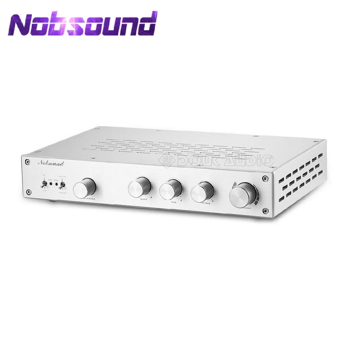 Nobsound HiFi 2.0-Channel Class A Stereo Vacuum Pre-Amplifier 4-way ...