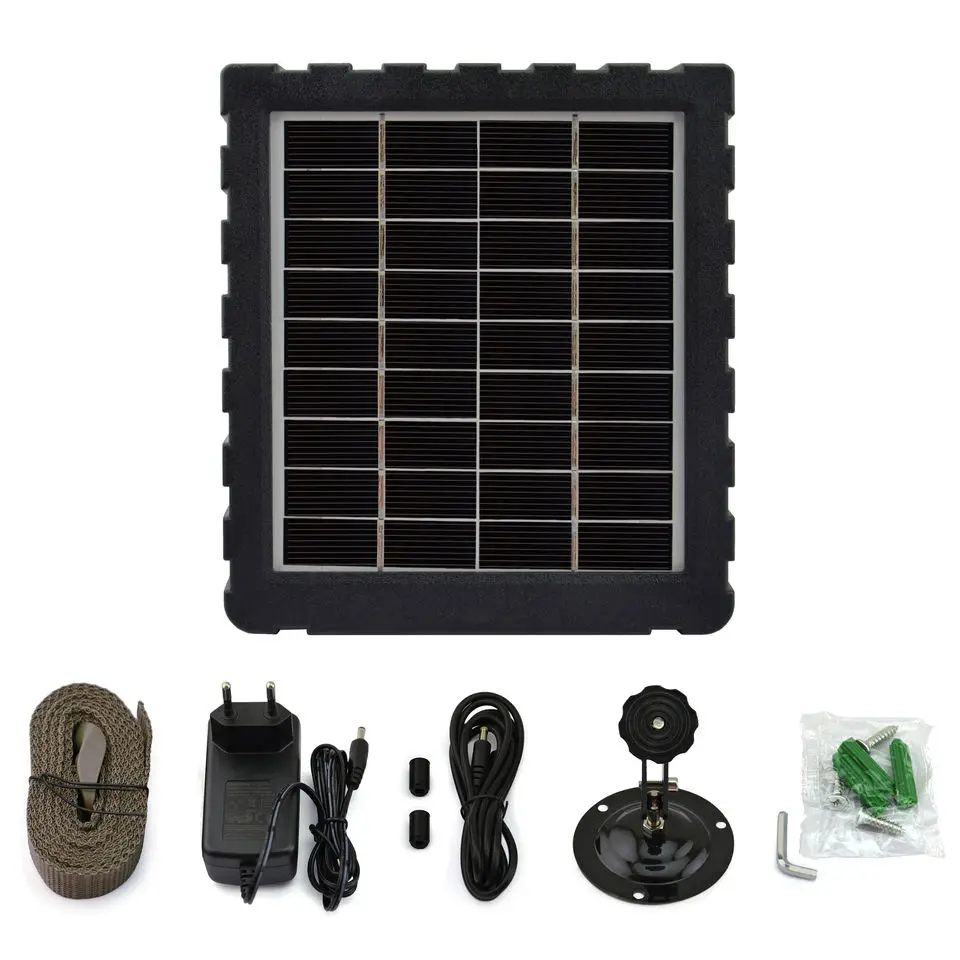 Solar Panel Charger Hunting Trail Camera | 12v Hunting Camera Solar ...