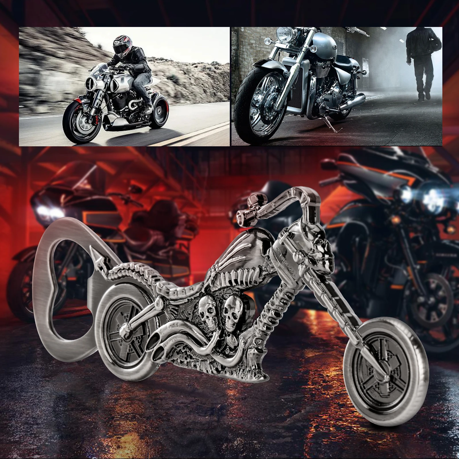 Harley Davidson Chopper Ghost Rider