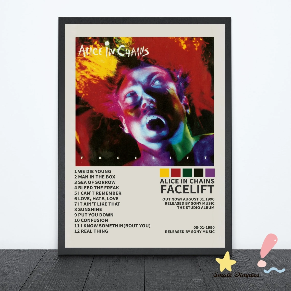 Alice In Chains Facelift Cover Art