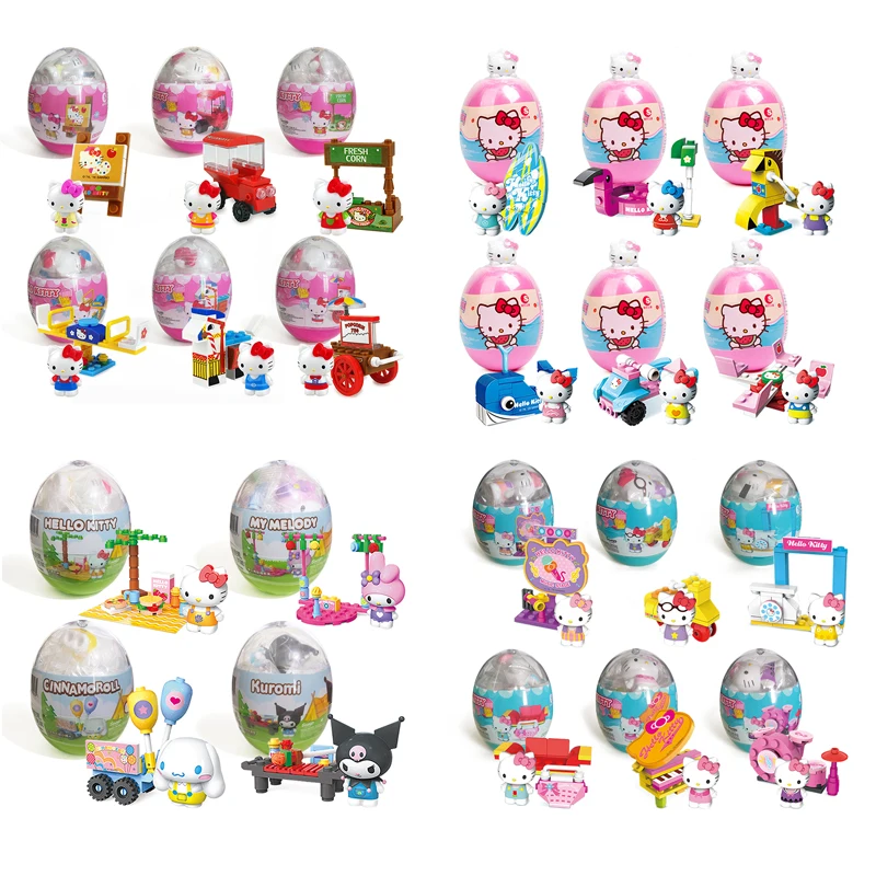 4-Styles-Hello-Kitty-Twisted-Egg-Style-Sanrio-Gacha-Anime-Figure-Doll ...