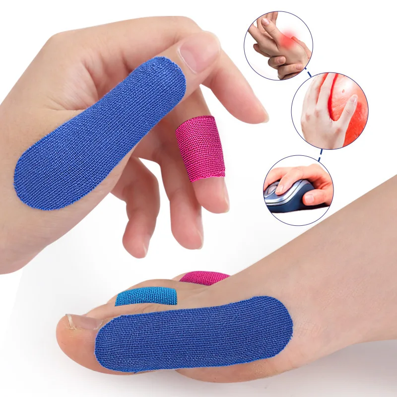 Elastic-Thumb-Toe-Tape-Bowling-Finger-Protector-adesivos-respir-veis ...