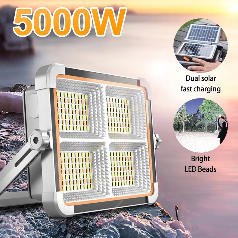 New-Luxury-5000W-LED-Solar-Flood-Light-15000mAH-with-Magnet-Strong ...