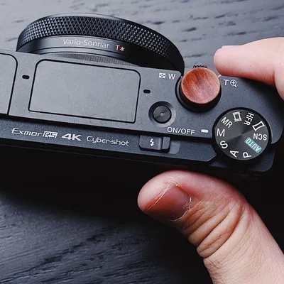 Camera-wooden-Shutter-Release-wooden-Button-cover-for-SONY-RX100-II-III ...