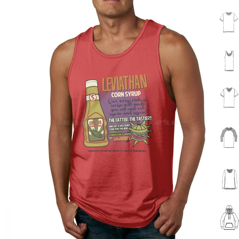 Leviathan-Corn-Syrup-Tank-Tops-Print-Cotton-Supernatural-Dean-Sam ...
