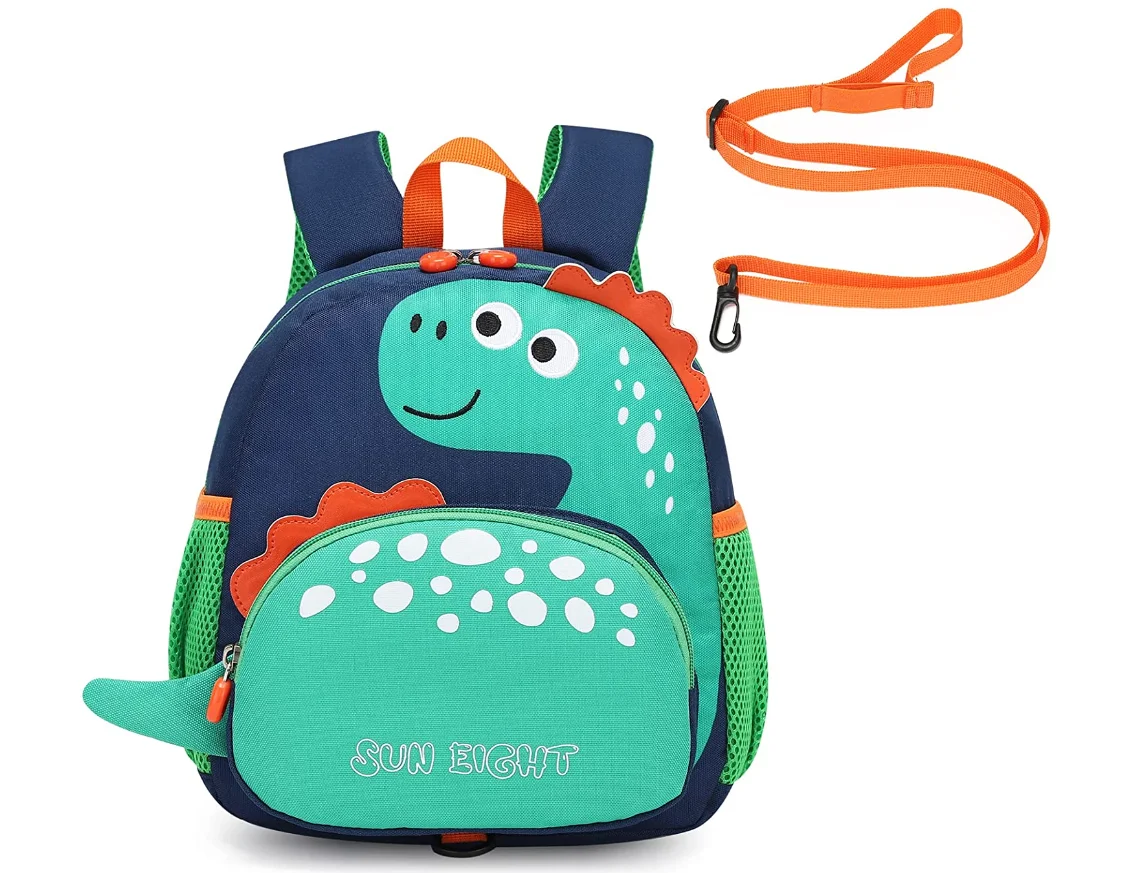 SUN EIGHT Toddler Backpack with Anti-Lost Harness Kids Backpack School ...