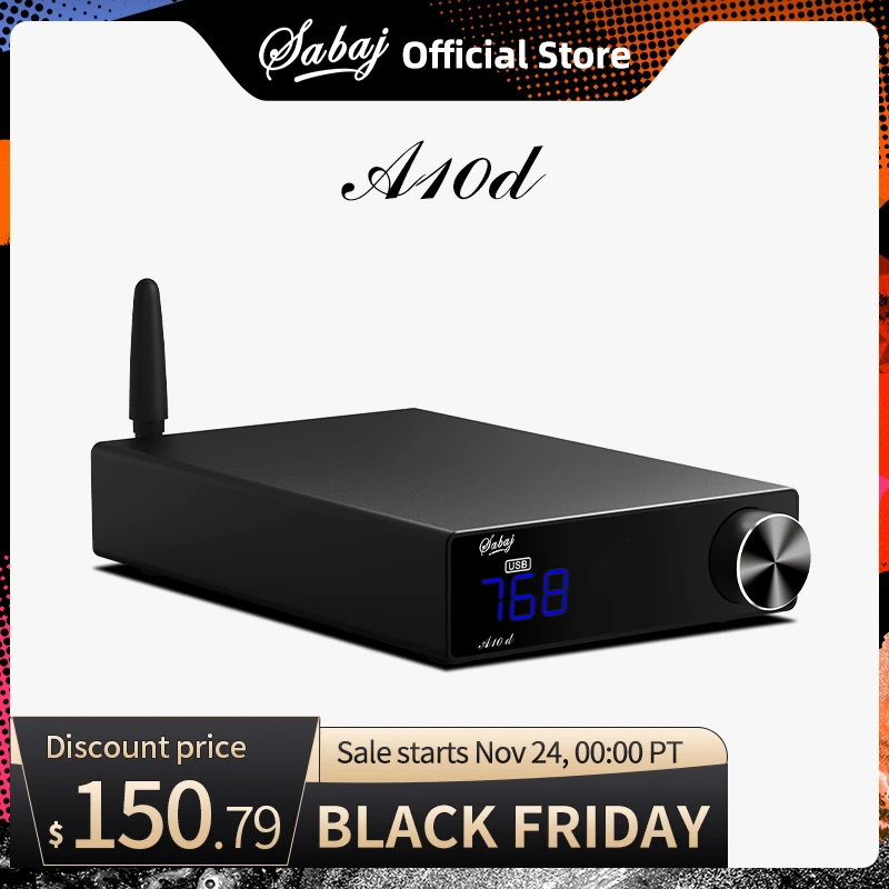 Sabaj A10d Audio Dac Bluetooth5.0 Desktop Hi-res Decoder Support Usb ...