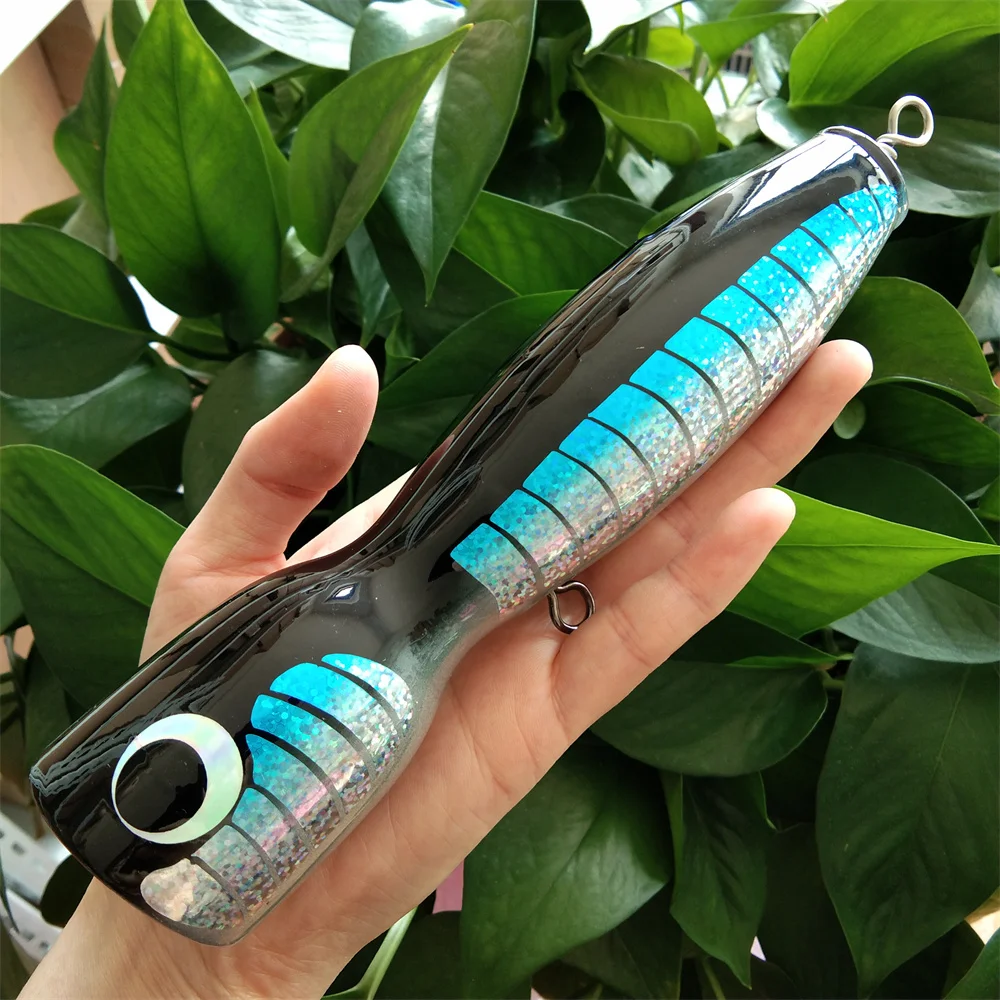 18cm-Trolling-Lure-Saltwater-Fishing-Bait-Big-Game-Handmade-Wooden ...