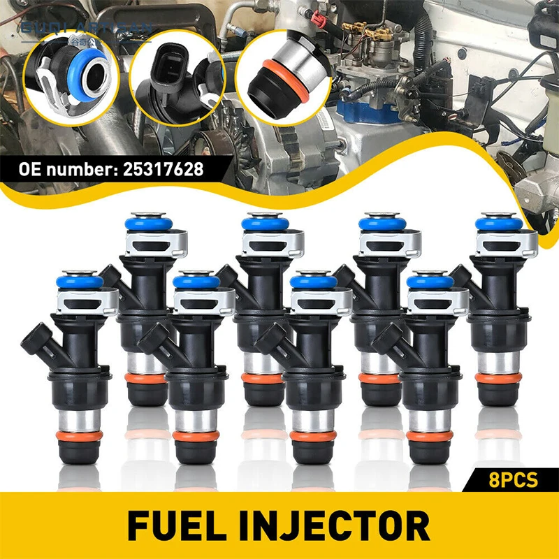 NEW-OEM-FUEL-INJECTORS-17113698-25317628-6988-FJ315-For-DELPHI-GM-CHEVY ...