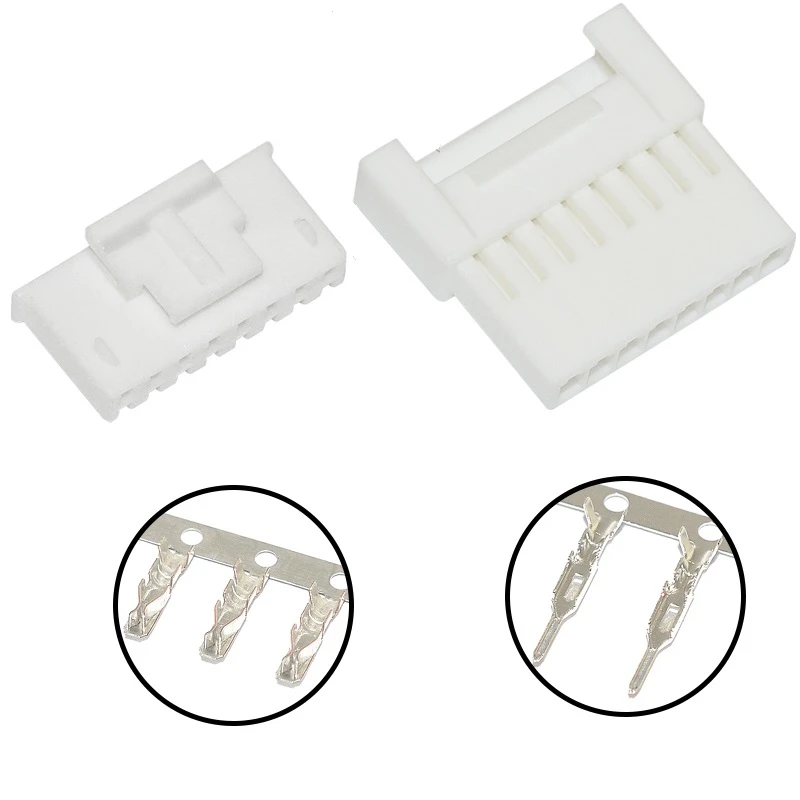 SMH250 커넥터 플러그 수 암 터미널 공중 도킹, YEONHO, 2.5mm, SMP250L, 2p, 3p, 4p, 5p ...