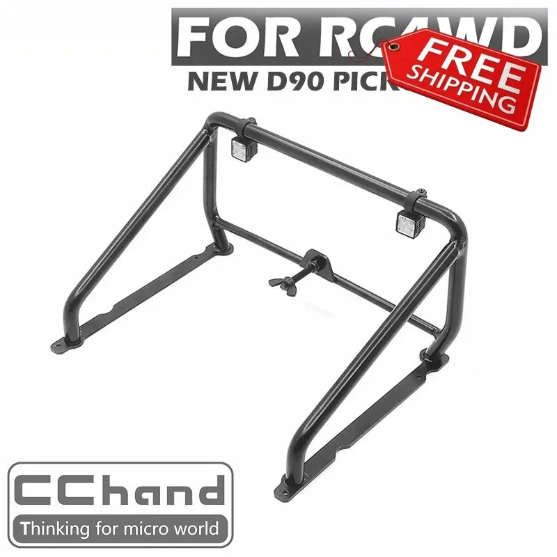 CChand-Stainless-Steel-Rear-Bucket-Roll-Cage-for-RC4WD-New-2015-D90 ...