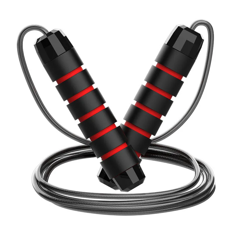 Rapid-Speed-Jump-Rope-Steel-Wire-Skipping-Rope-Exercise-Adjustable ...