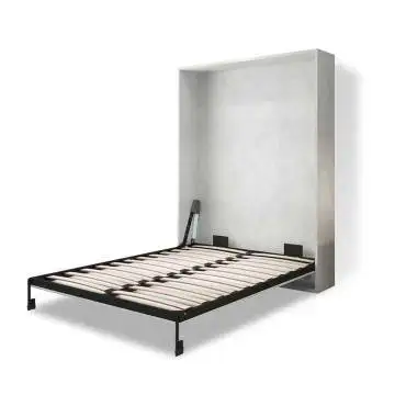 Cama-plegable-de-tama-o-King-con-montura-ajustable-cama-de-pared-el ...