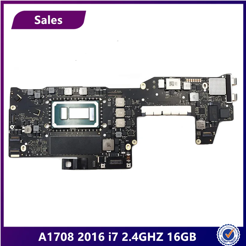 Sale A1708 Laptop Motherboard I7 For Macbook Pro 13" 2016 Logic Board 2 ...