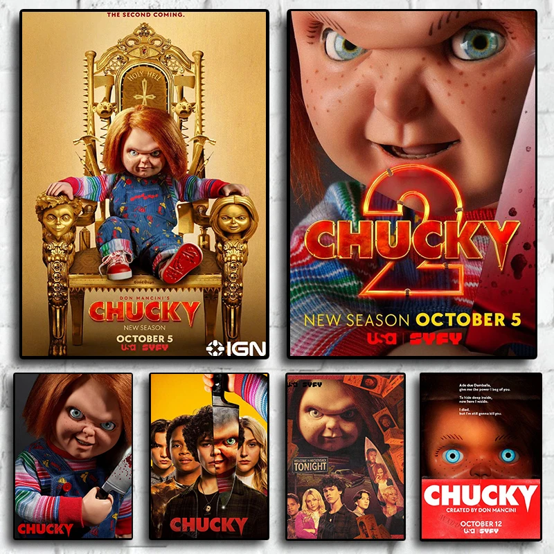 Chucky-P-ster-de-pel-cula-de-terror-de-la-Temporada-2-decoraci-n-de ...