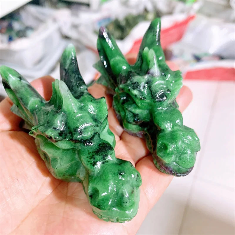 Natural-Ruby-In-Zoisite-Dragon-Skull-Carving-Polished-Animal-Powerful ...