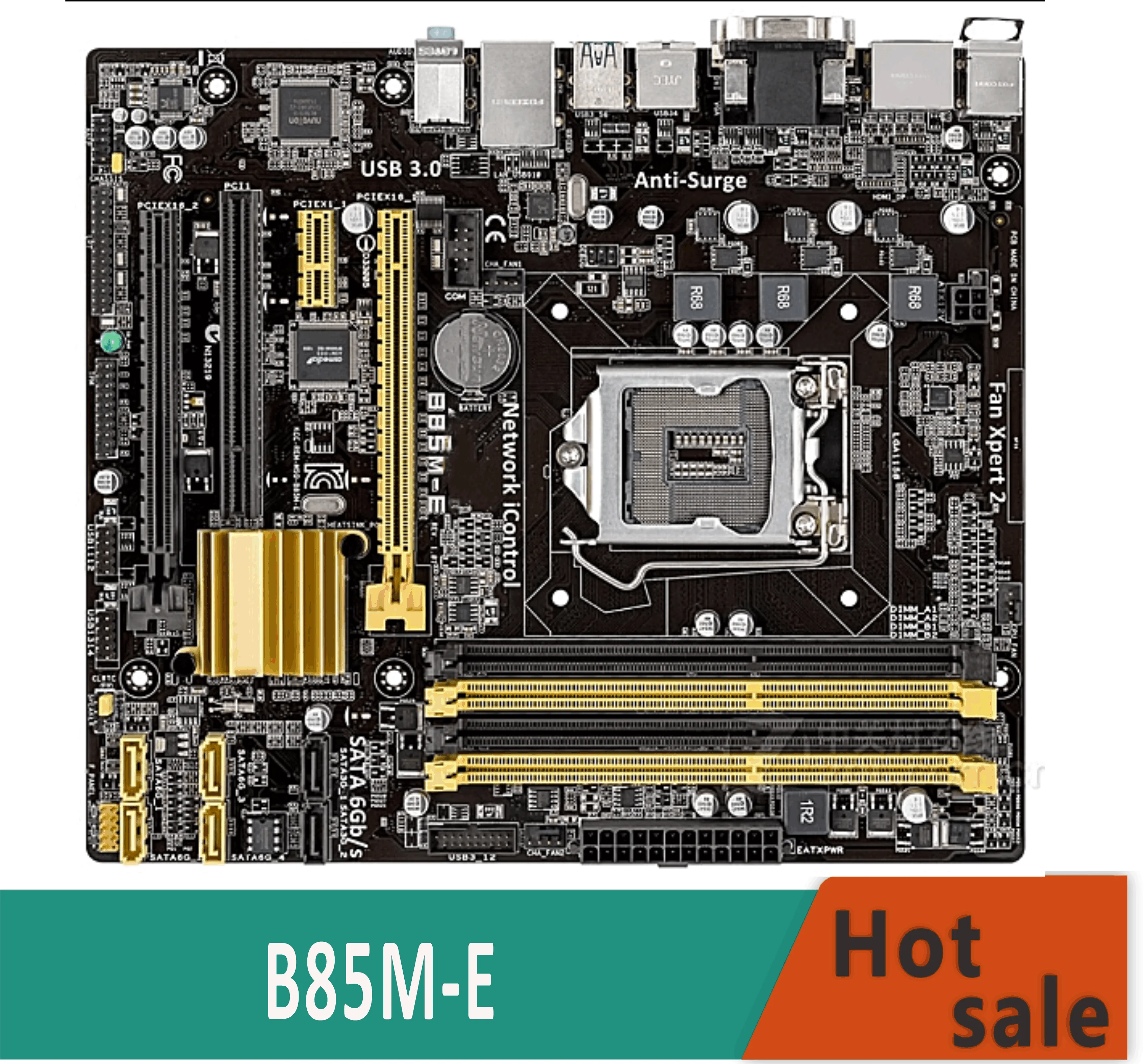 Placa base B85M-E Micro ATX, sistema de B85M-E LGA 1150, B85M, DDR3, B85, 32GB, USB 3,0