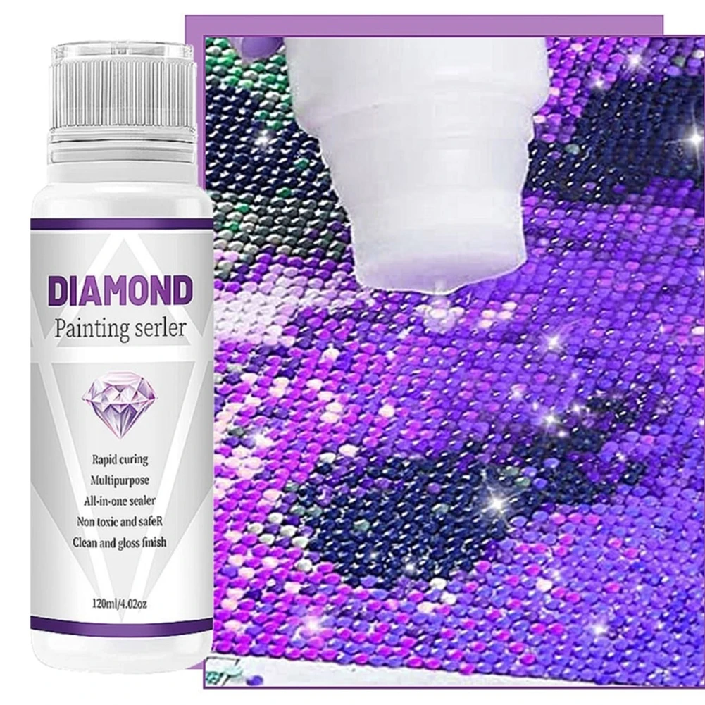 120ML-5d-Diamond-Painting-Tools-Glue-Permanent-Hold-Shine-Effect-Puzzle-Sealer-Sticky-Diamond ...