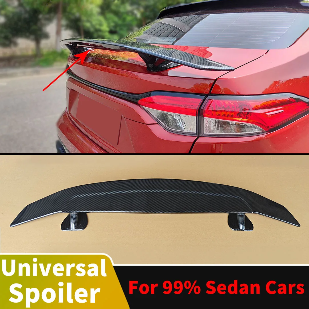 Universal-Rear-Air-Deflector-Spoiler-Wing-Trunk-Lip-Tuning-For-99-Sedan ...