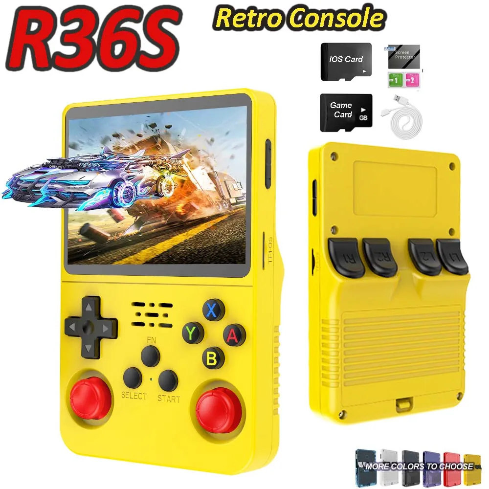 R36S-Game-Console-Linux-System-128G-Portable-Video-Consoles-3-5-Inch ...