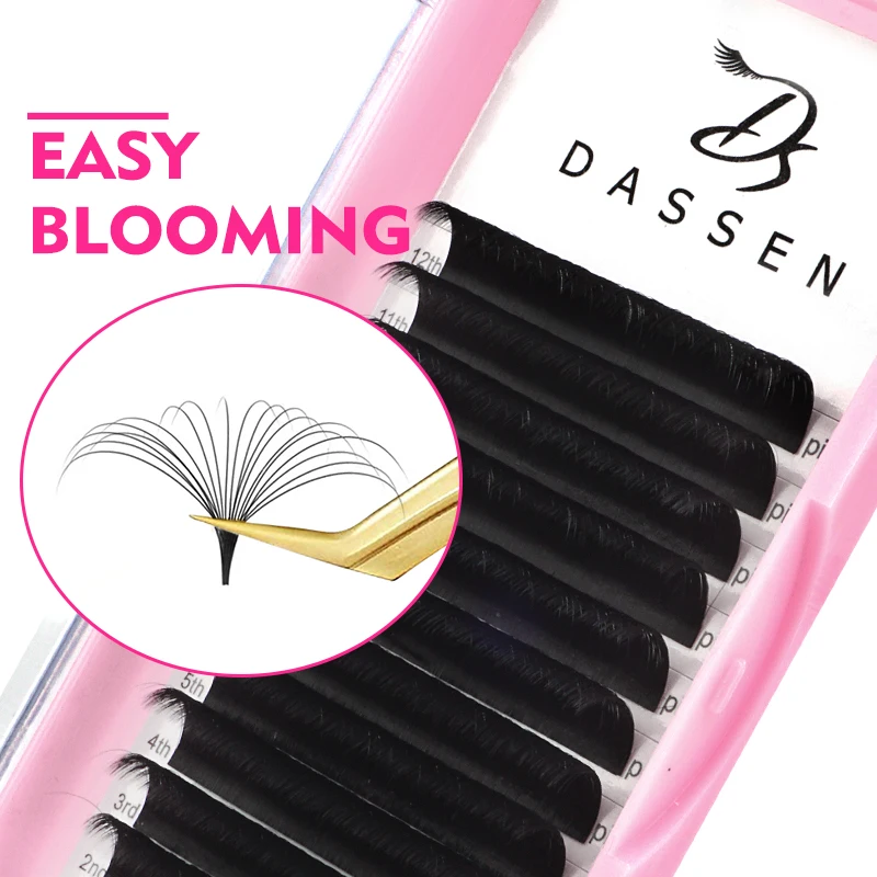 Natural-F-cil-c-lios-ventilador-r-pido-Blooming-c-lios-individuais ...