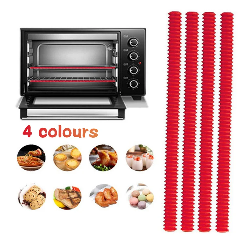 Silicone-Threaded-Heat-Resistant-Oven-Rack-Edge-Protector-Guard-Cover ...