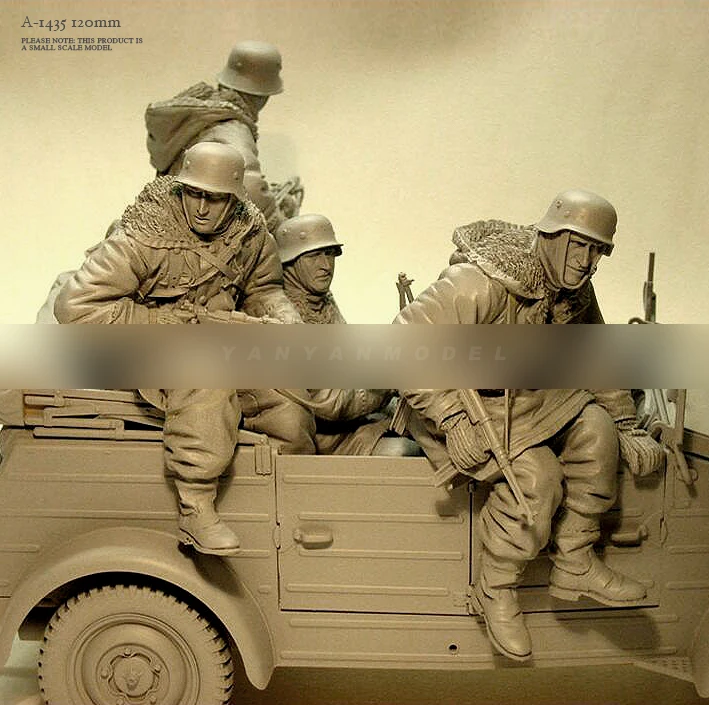 120mm-Resin-Soldier-model-kits-figure-colorless-and-self-assembled-5 ...