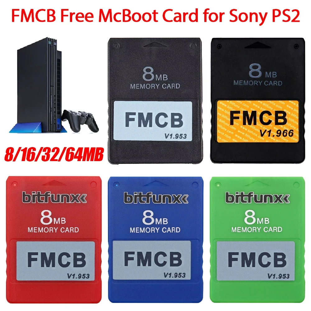 FMCB-Free-McBoot-Card-v1-953-for-Sony-PS2-8MB-16MB-32MB-64MB-Memory ...