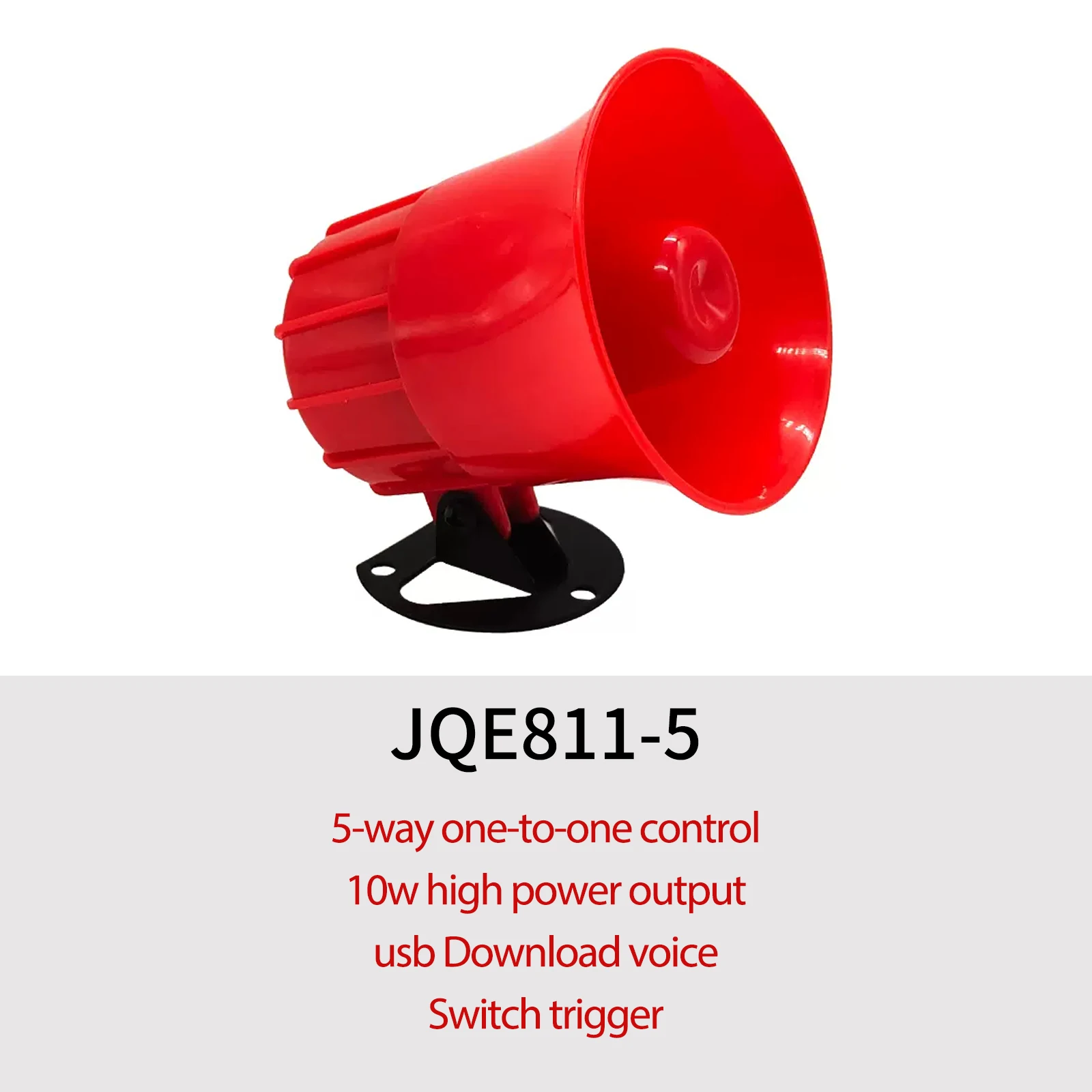High-Decibel-DC32V-5-Way-Siren-Alarm-Horn-Outdoor-Security-Reminder-for ...