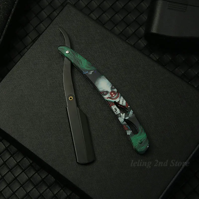 Barbershop Men's Shaver Straight Edge Barber Razor Knives Manual Beard ...