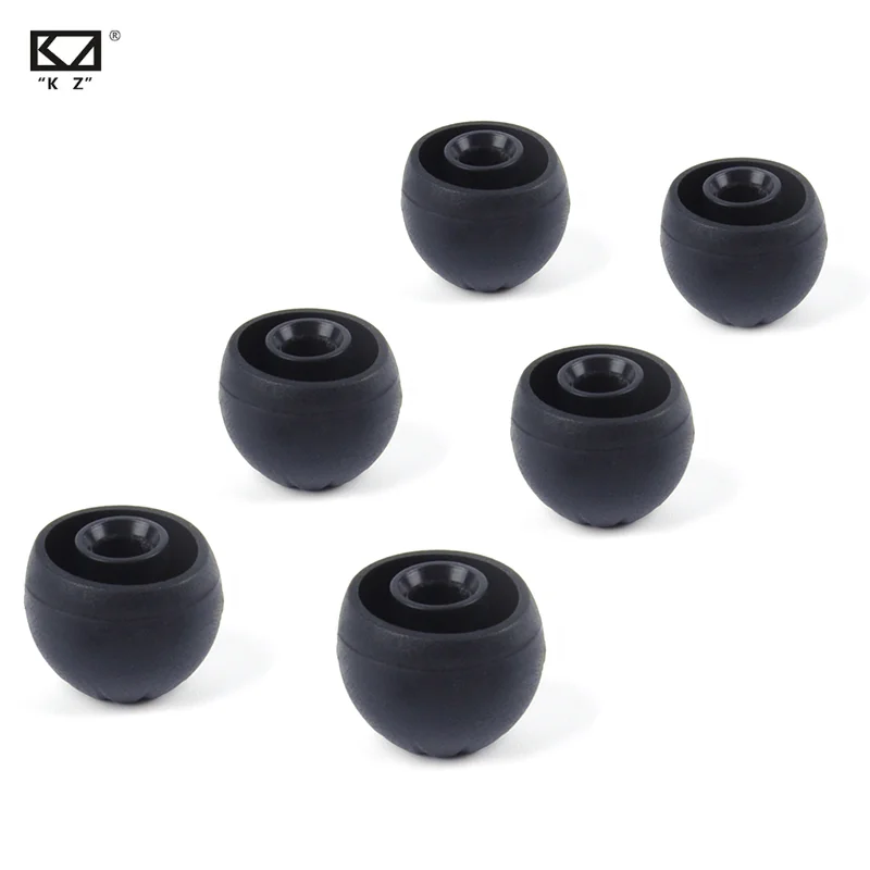 KZ-Eartips-3-Pairs-6pcs-L-M-S-In-Ear-Monitor-Headphone-Silicone-Eartips ...