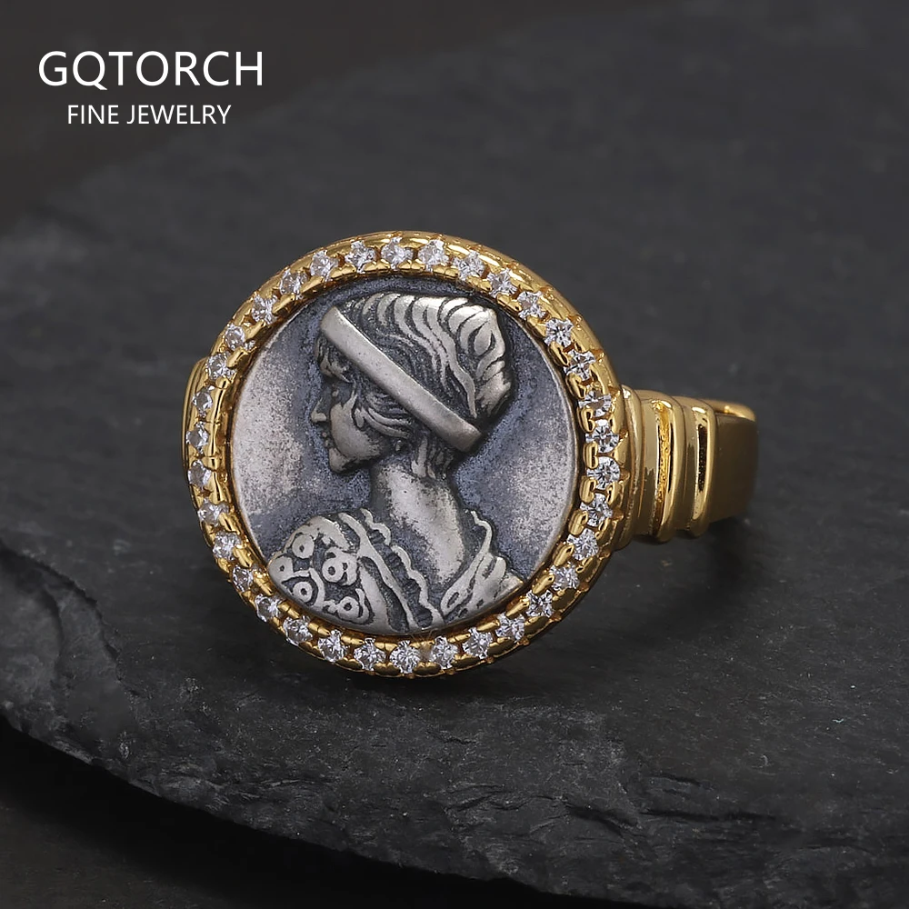 Anillo-de-camafeo-chapado-en-oro-y-plata-S925-con-circonita-para-mujer ...