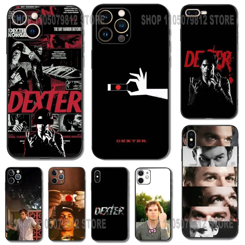 Movie D-Dexter Morgan Phone Case For iPhone 17 16,15,14,13,12,11,Pro,XS ...