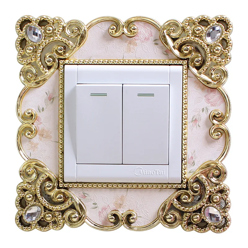 Decorative Double Light Switch Covers