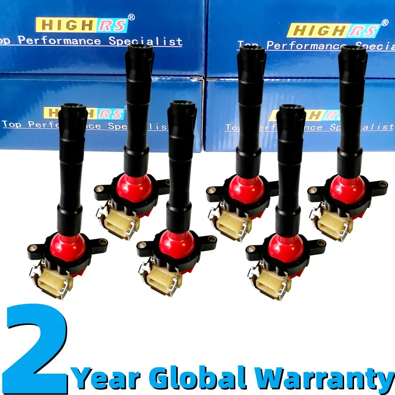 12131703825 PERFORMANCE IGNITION COIL FIT BMW E31 E38 E39 E53 V8 M62 ...
