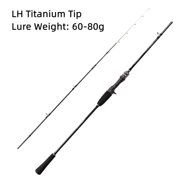 Mavllos EDITION Titanium Tip Squid Fishing Casting Rod 60-80g/80-120g ...