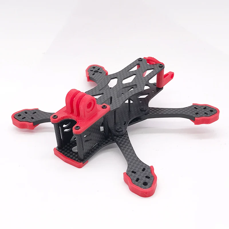 APEX 3 3 인치 147mm 휠베이스 탄소 섬유 프레임 키트, RC FPV 레이싱 드론 쿼드콥터용 3D TPU 인쇄 홀더 ...