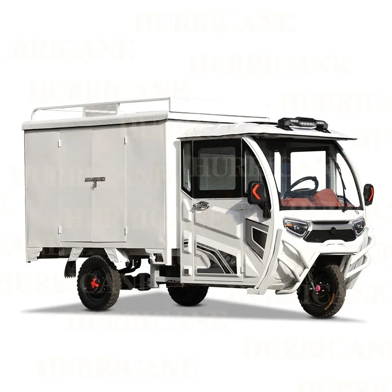Closed-express-delivery-vehicle-electric-tricycle-cargo-transport ...