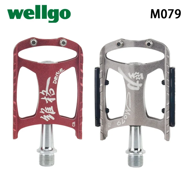 Wellgo-M079-Sealed-Bearing-Bicycle-Pedal-Aluminum-Alloy-Body-Cr-Mo ...