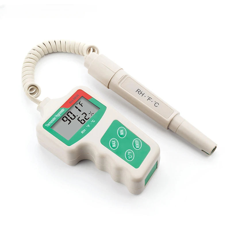 Industrial-split-probe-temperature-humidity-meter-digital-electronic ...