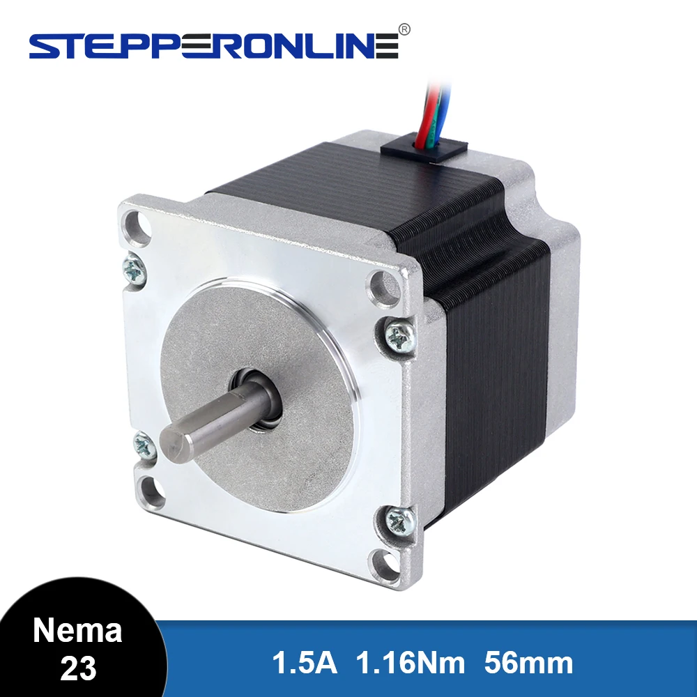 Hardinge CNC Lathes Nema 23 Stepper Motor 57HS22 Torque 2.3N.M Shaft ...