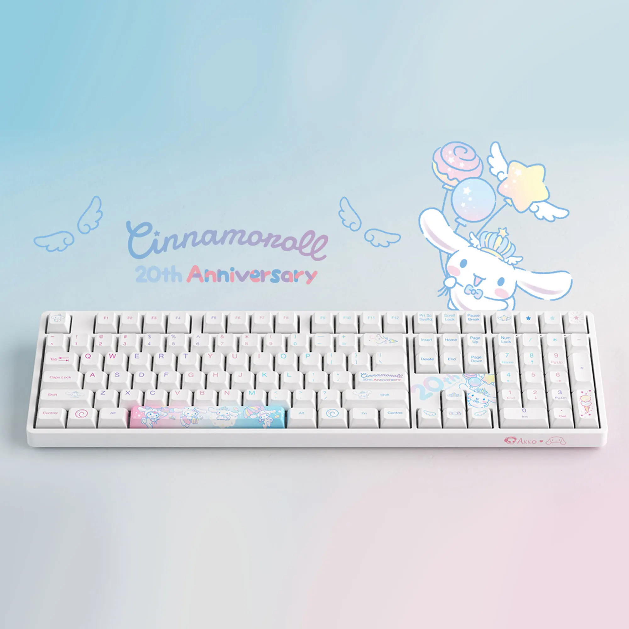 Akko Cinnamoroll 5108B Hotswappable Wired Keyboard NEW IN BOX ...