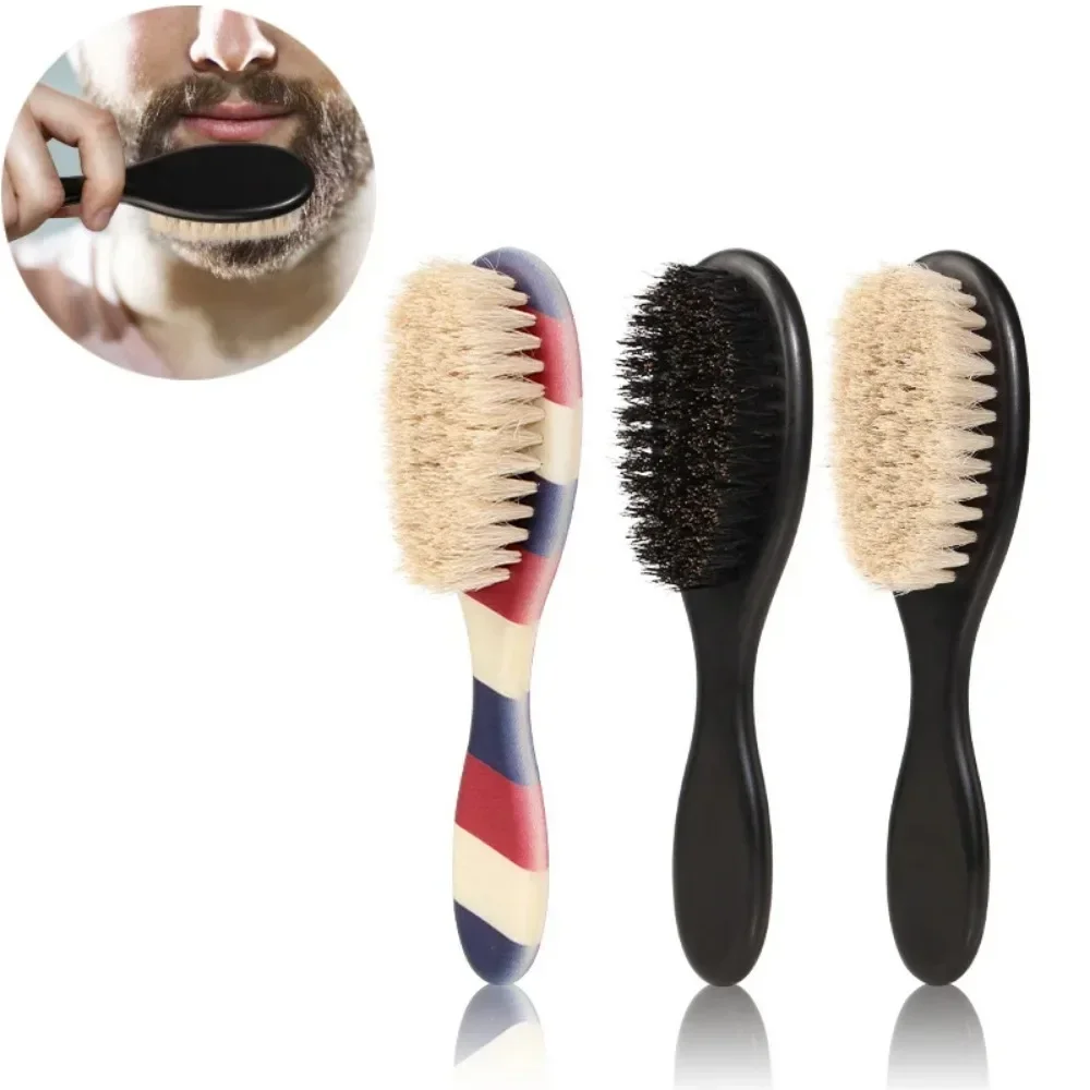 New-Professional-Barber-Shaving-Beard-Brush-Removal-Neck-Dusting-Horse ...